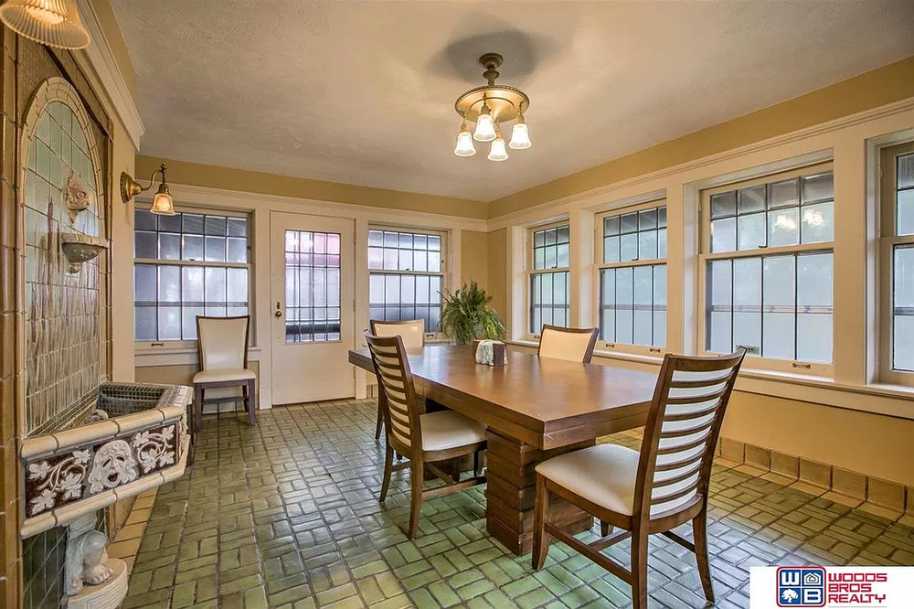 Nebraska Mission Style Mansion With Floating Staircase Lists For $850K!