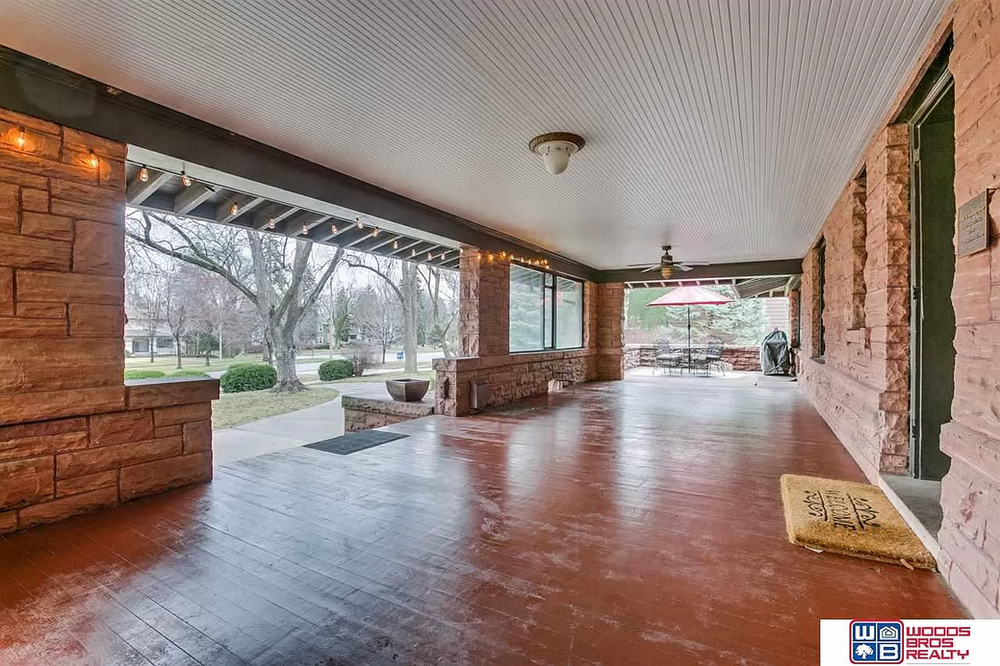 Nebraska Mission Style Mansion With Floating Staircase Lists For $850K!