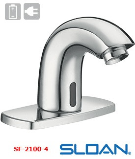 Llave con sensor para lavamanos AC/DC | HIDRASA