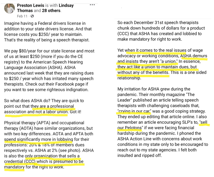 Working SLPs, ASHA, and... Spiderman?