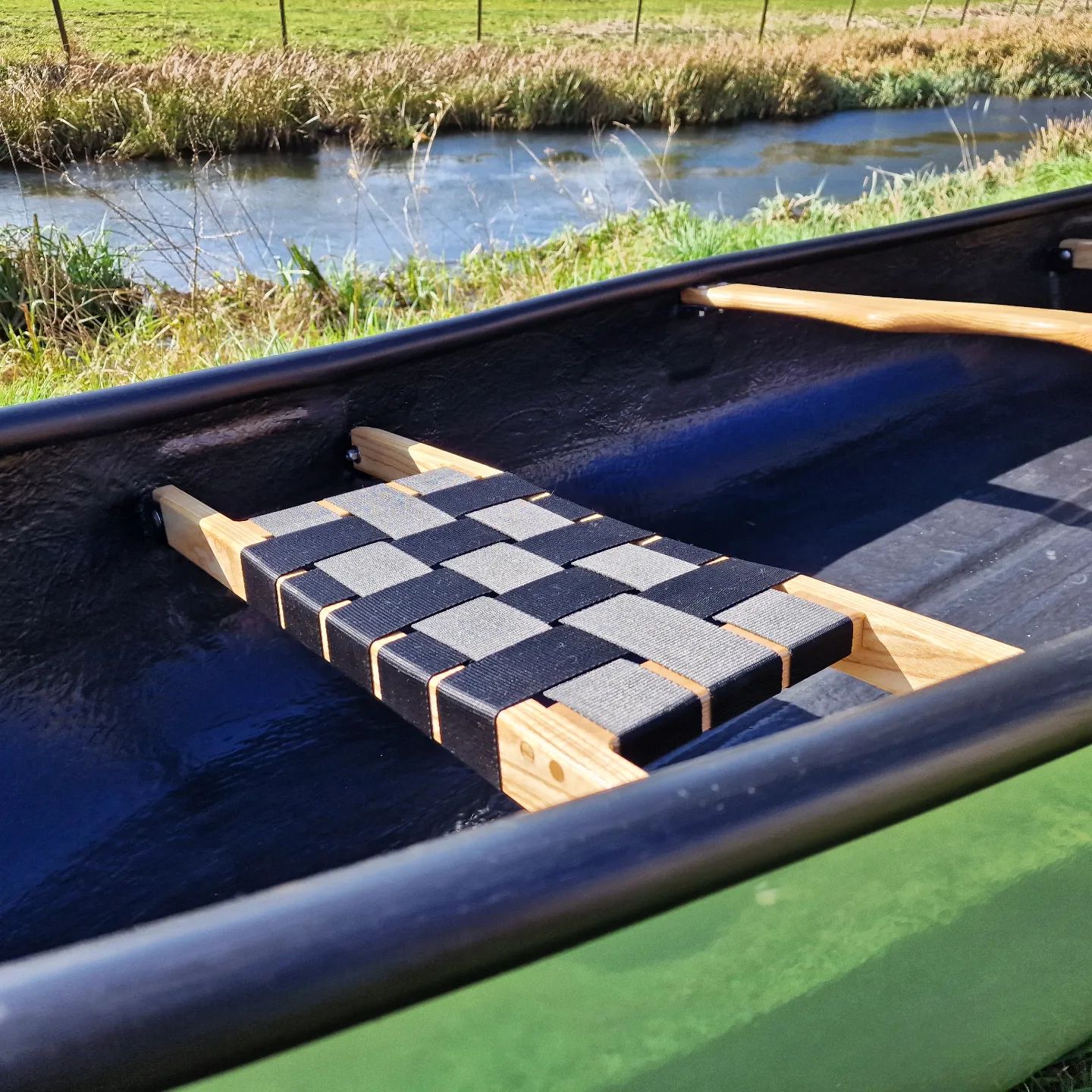 UK Handmade 16ft Canadian Canoe with 2 or 3 seats | Mid spec & colour ...