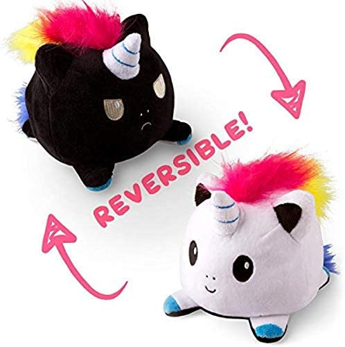 Reversible moody unicorn stuffed toy | Sensory Playhouse