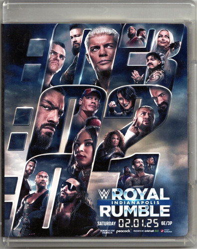 WWE Royal Rumble 2025 DVD BD | Wrestling DVDs R Us