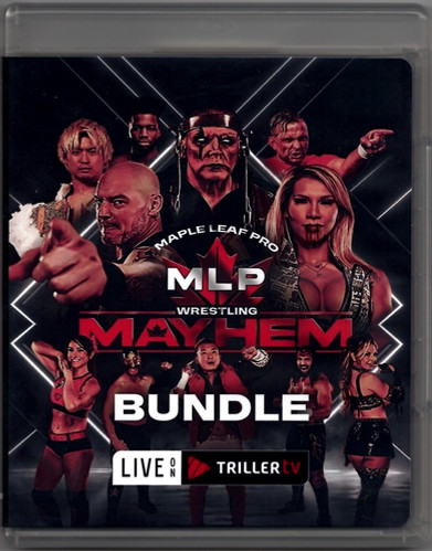 MLP Wrestling 2025 Mayhem Bundle DVD BD | Wrestling DVDs R Us