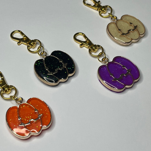 Spooky Pumpkin Keyrings | Accessories by A