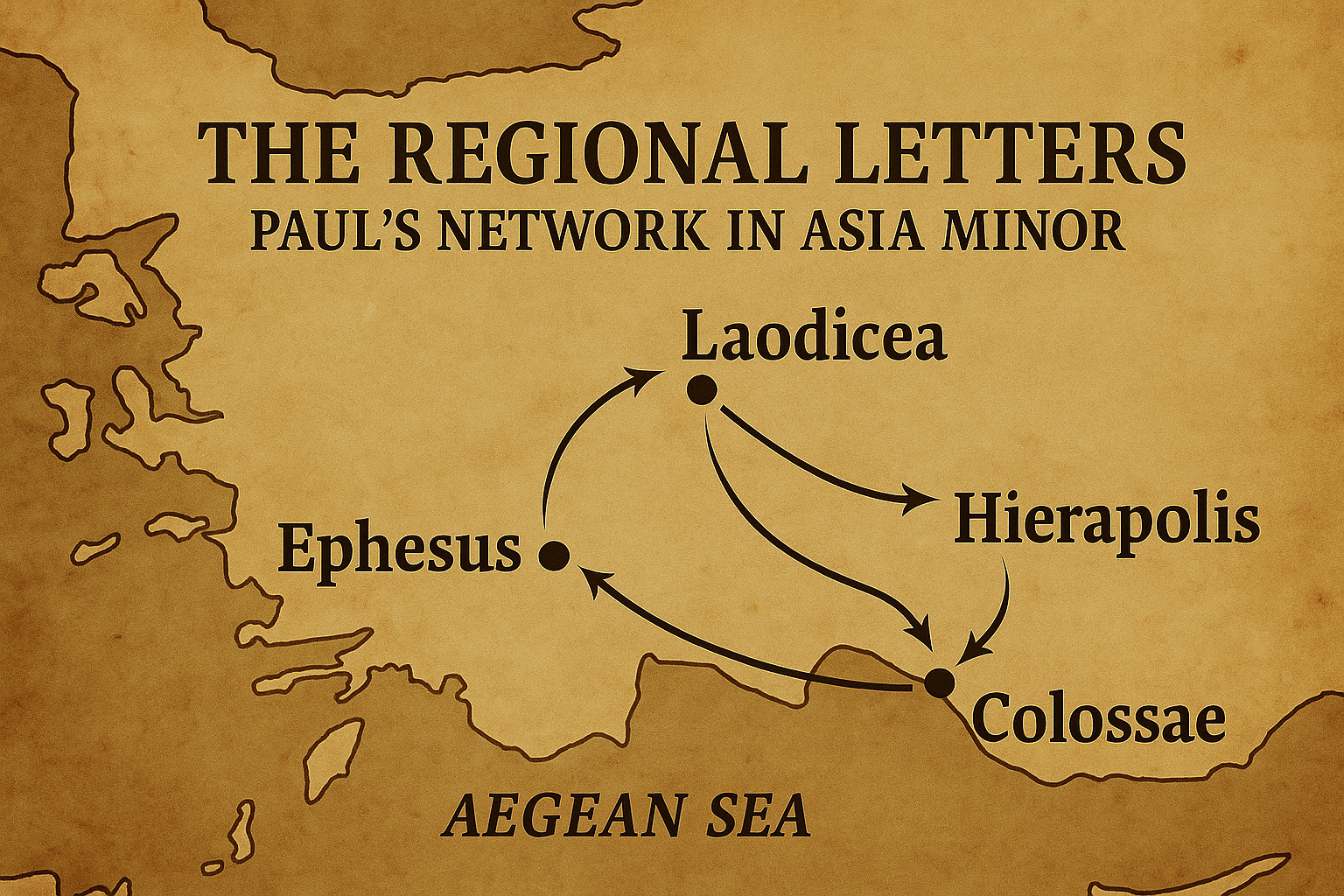 The Regional Letters: Paul’s Network in Asia Minor