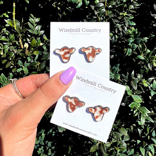 Tan n White Hyde Heads | Windmill Country Co