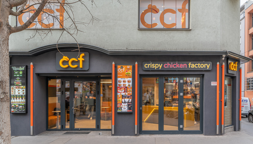 CCF | Crispy Chicken Factory | miaza design studio