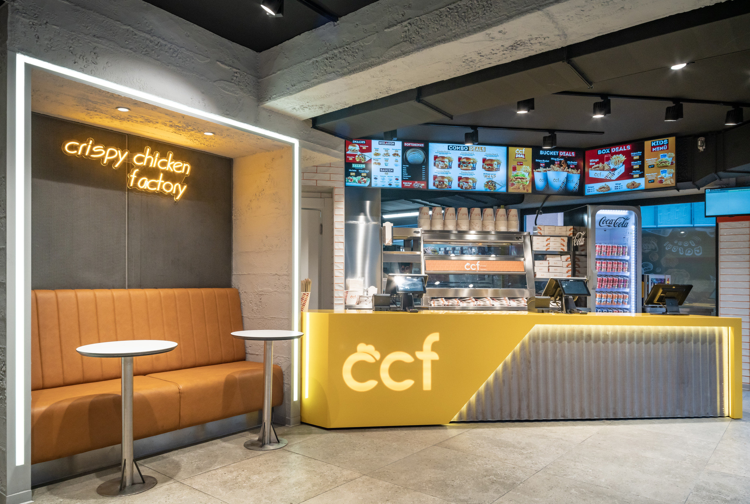CCF | Crispy Chicken Factory | miaza design studio