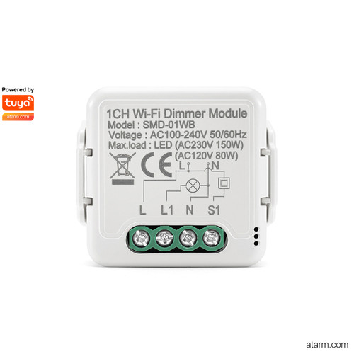 SMD-01WB 1CH Wi-Fi Dimmer Module | Atarm