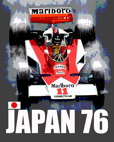 Japan 76 Poster | David Kelsall Art