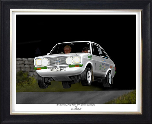 Ron Beecroft - Colman Tyres Rally | David Kelsall Art