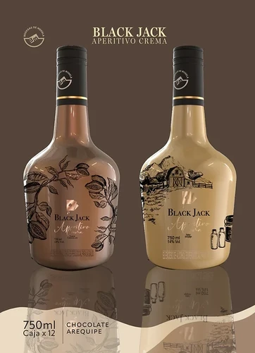 CREMA DE WHISKY BLACK JACK 750 ML | Licorescapri