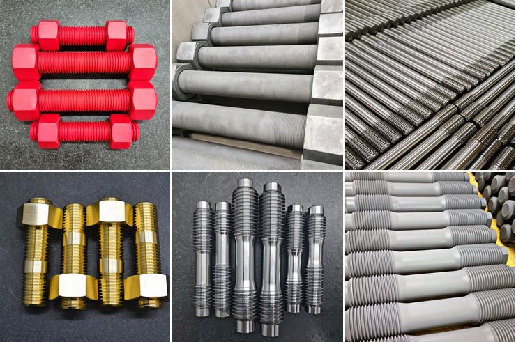 Studbolts, Double Ended Studs & Waisted Studs. -Energy Bolting