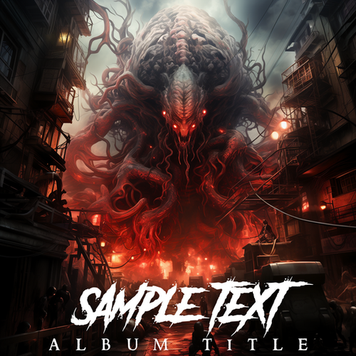 Deathcore Album Artwork 1 | Dark Cabin Studios