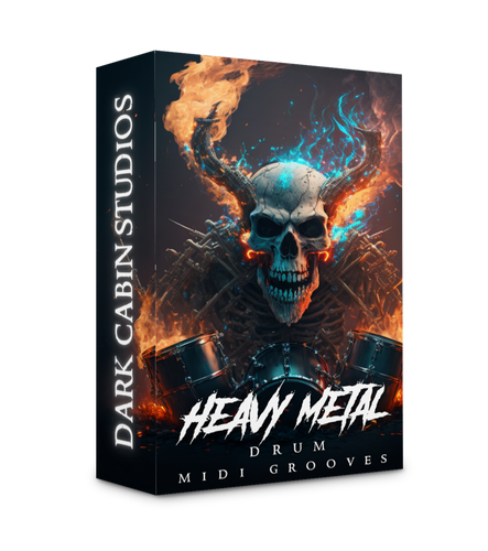 Heavy Metal Drum MIDI Grooves | Dark Cabin Studios