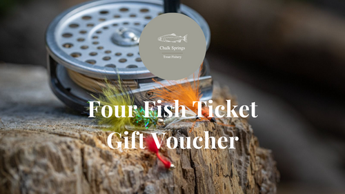 Four Fish Ticket Gift Voucher | Chalk Springs