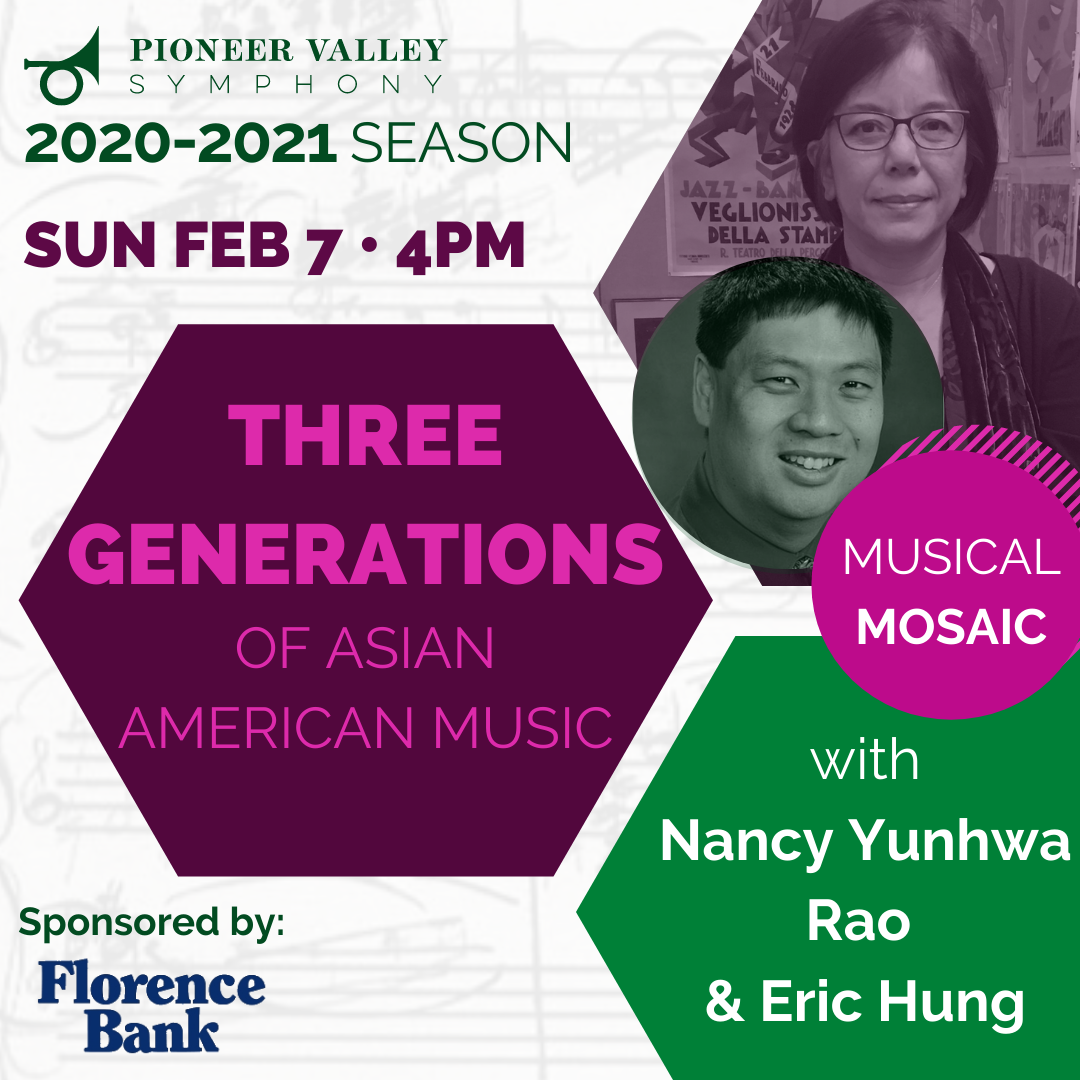 Musical Mosaic: Three Generations of Asian American Music | PV Symphony