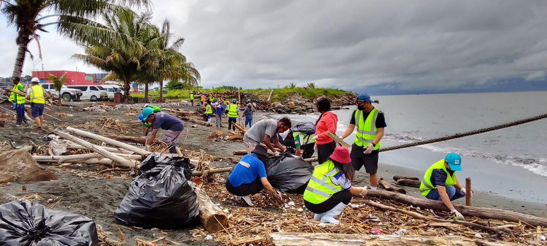 Frabelle PNG Limited Shines in International Coastal Clean-Up Campaign