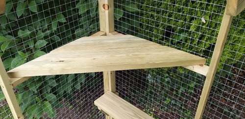 Corner shelves | Catio Craft