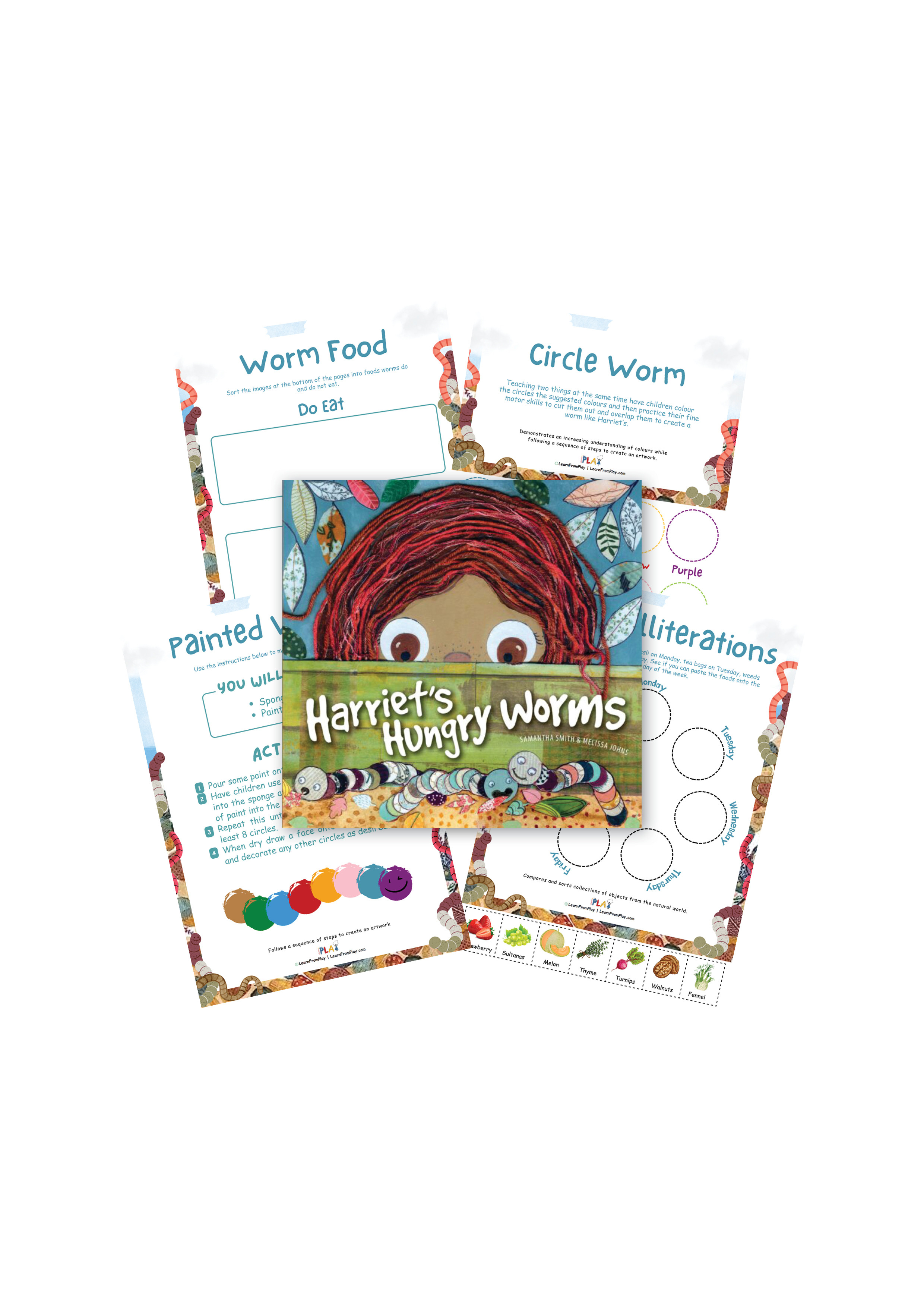 Harriet’s Hungry Worms Book Activities