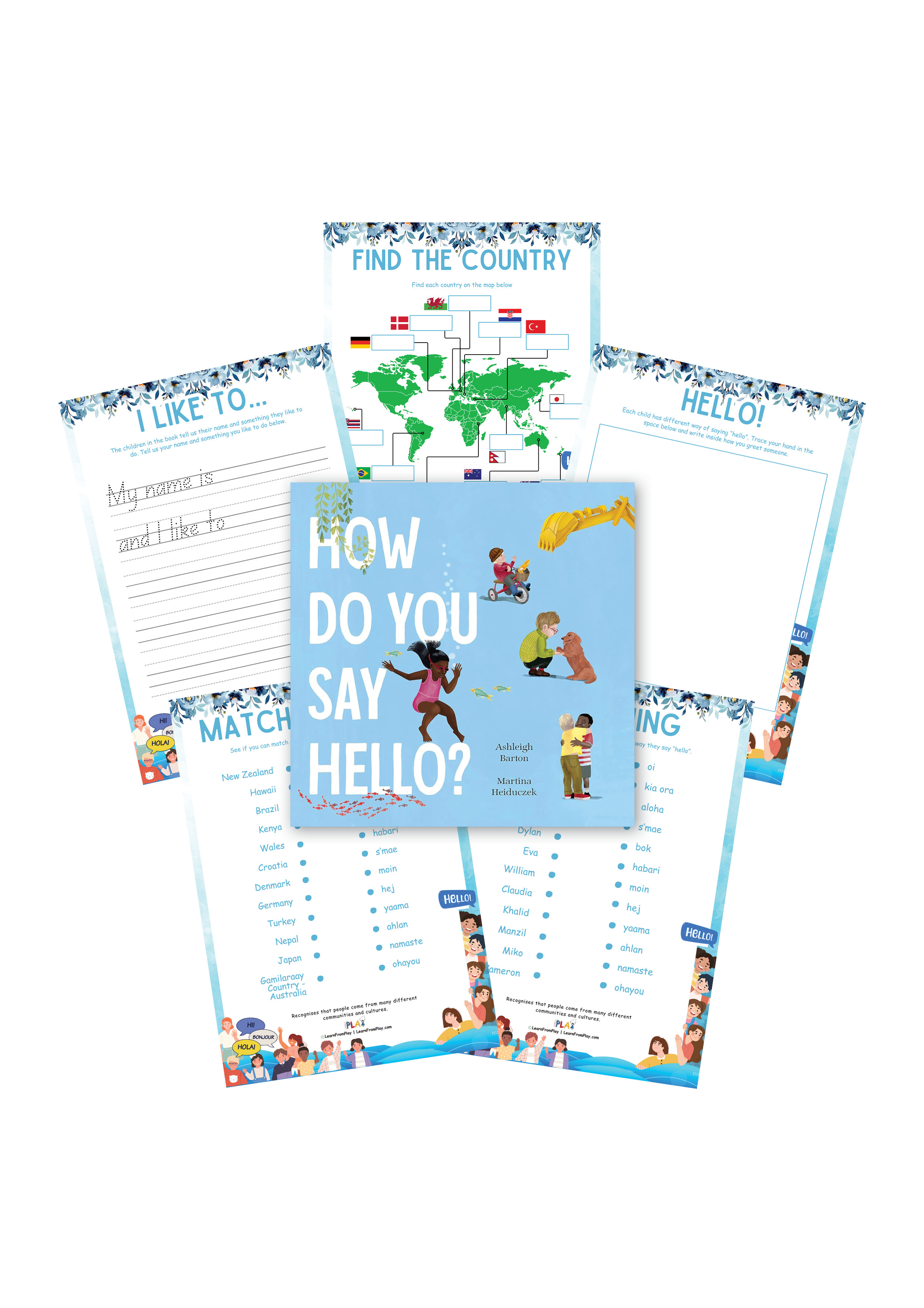 How Do You Say Hello Book Activities | Learn From Play 2025
