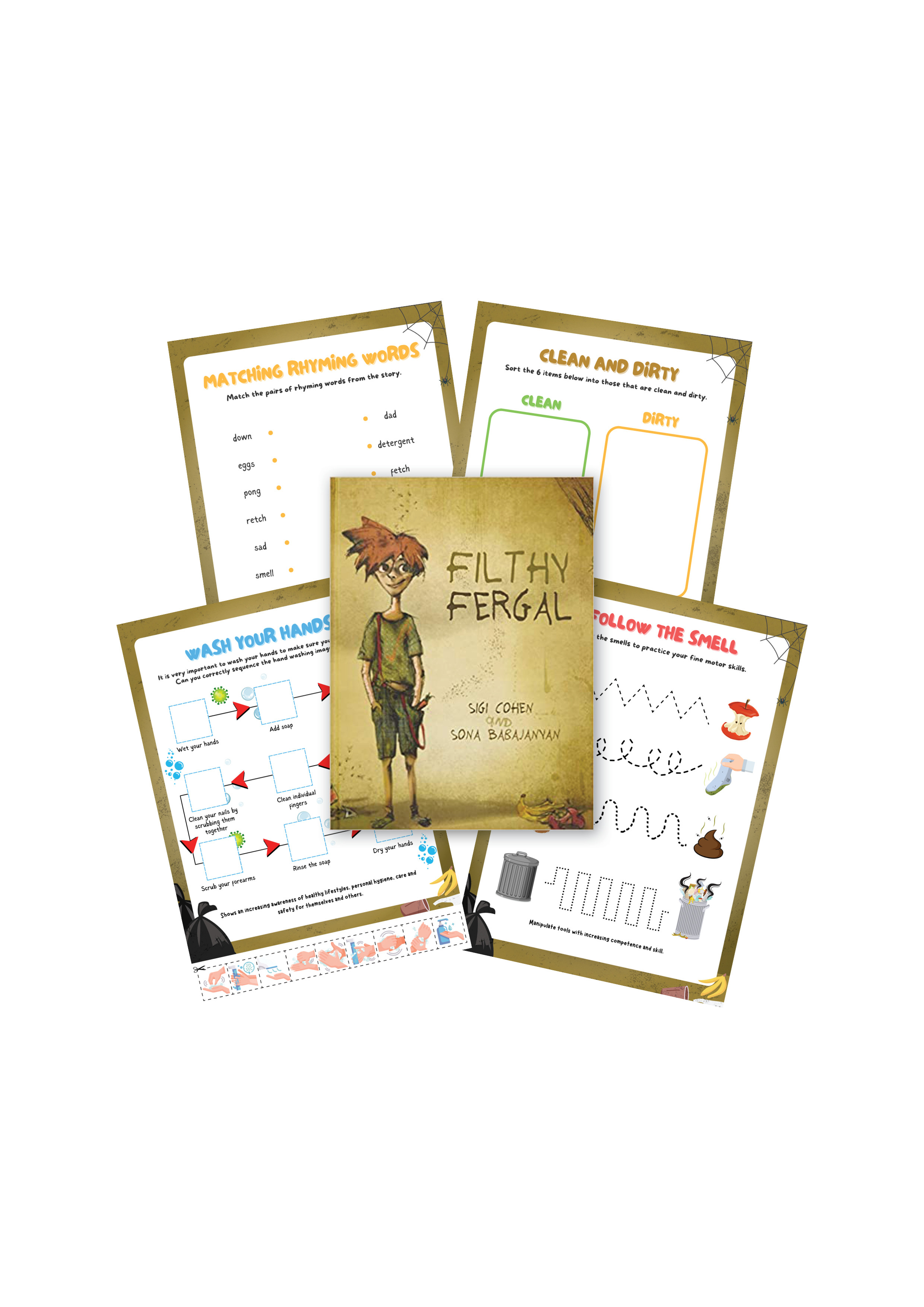 Filthy Fergal Book Activities | Learn From Play 2025