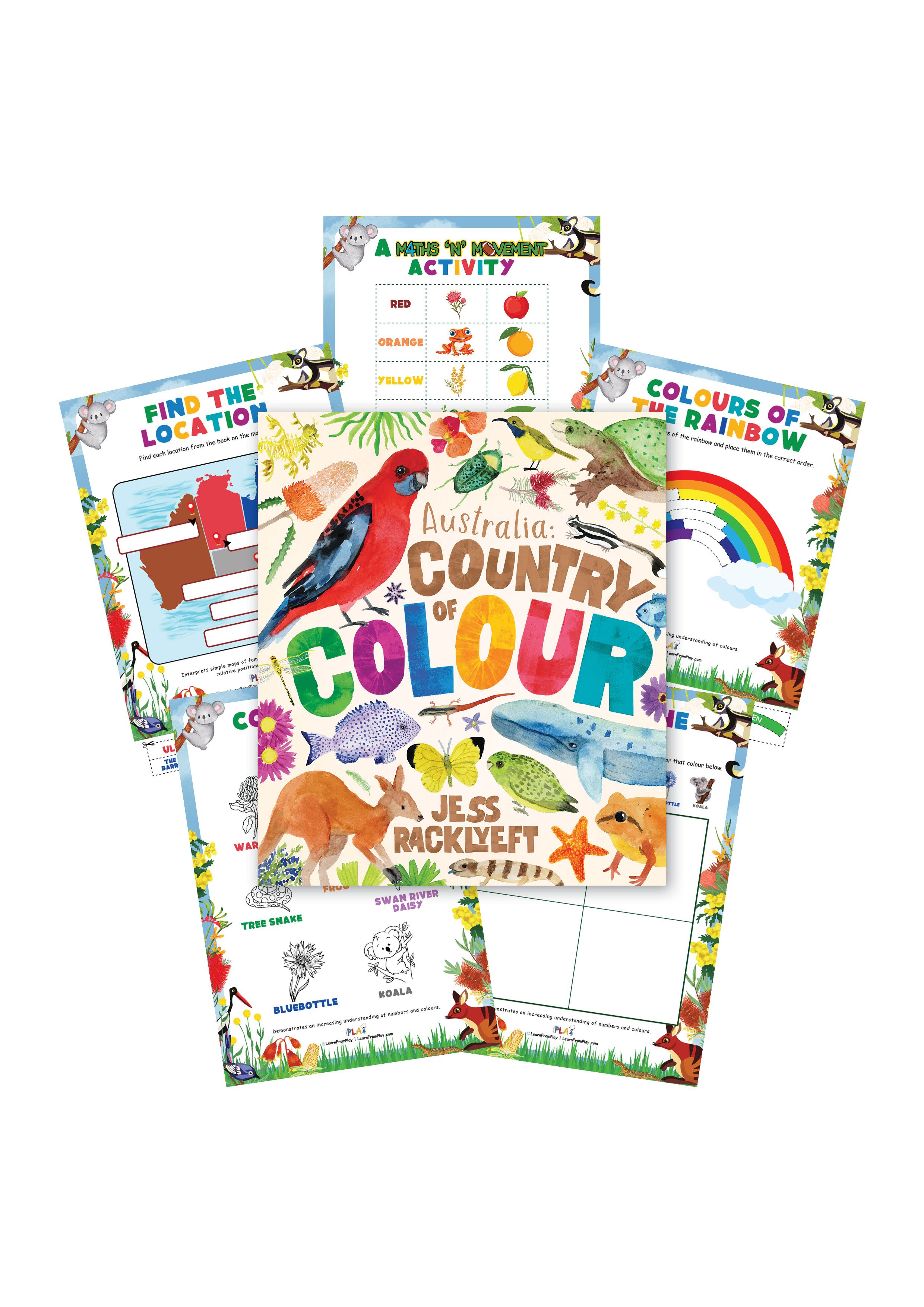 Australia: Country of Colour Book Activities | Learn From Play 2025