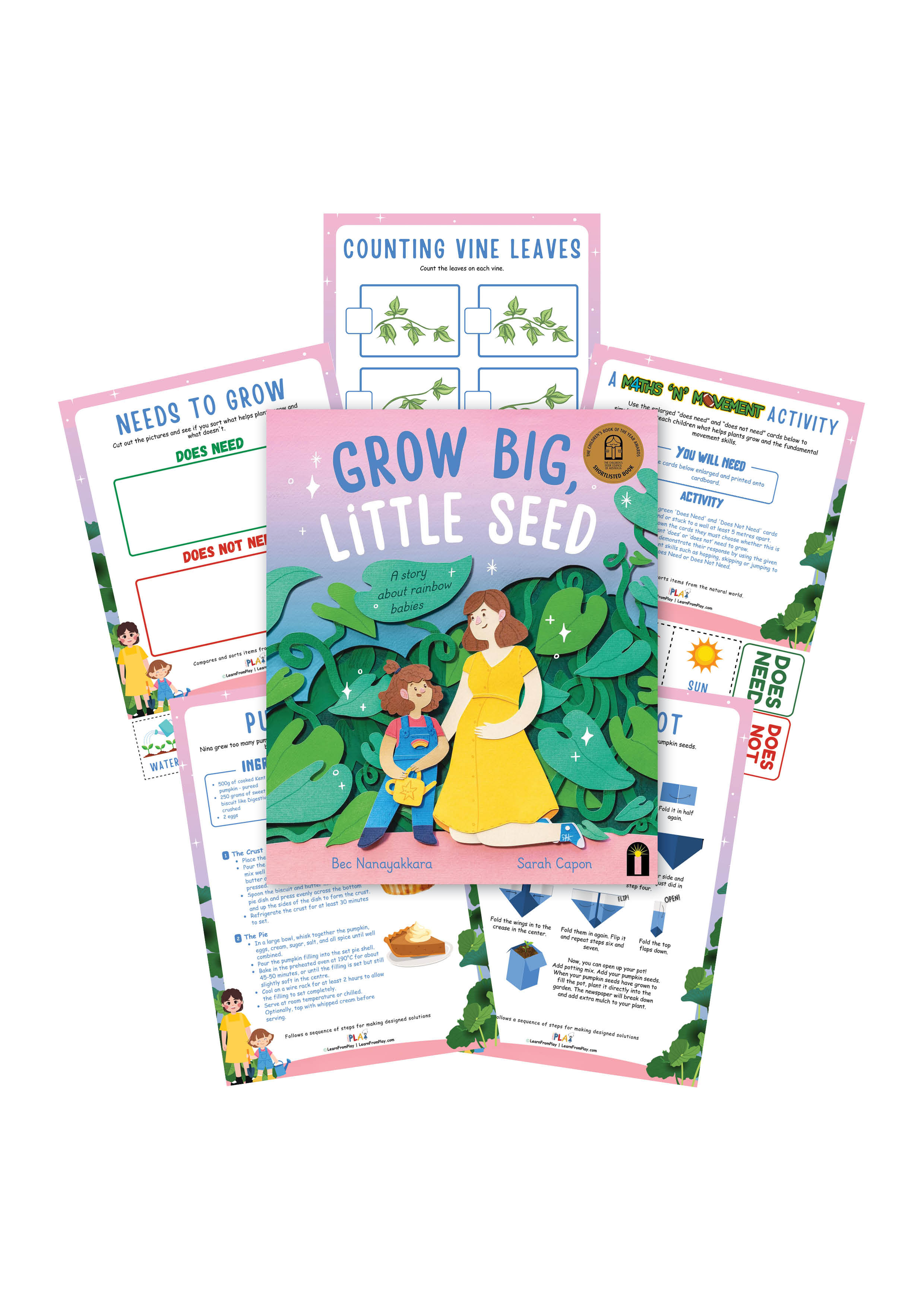 Grow Big, Little Seed Book Activities | Learn From Play 2025