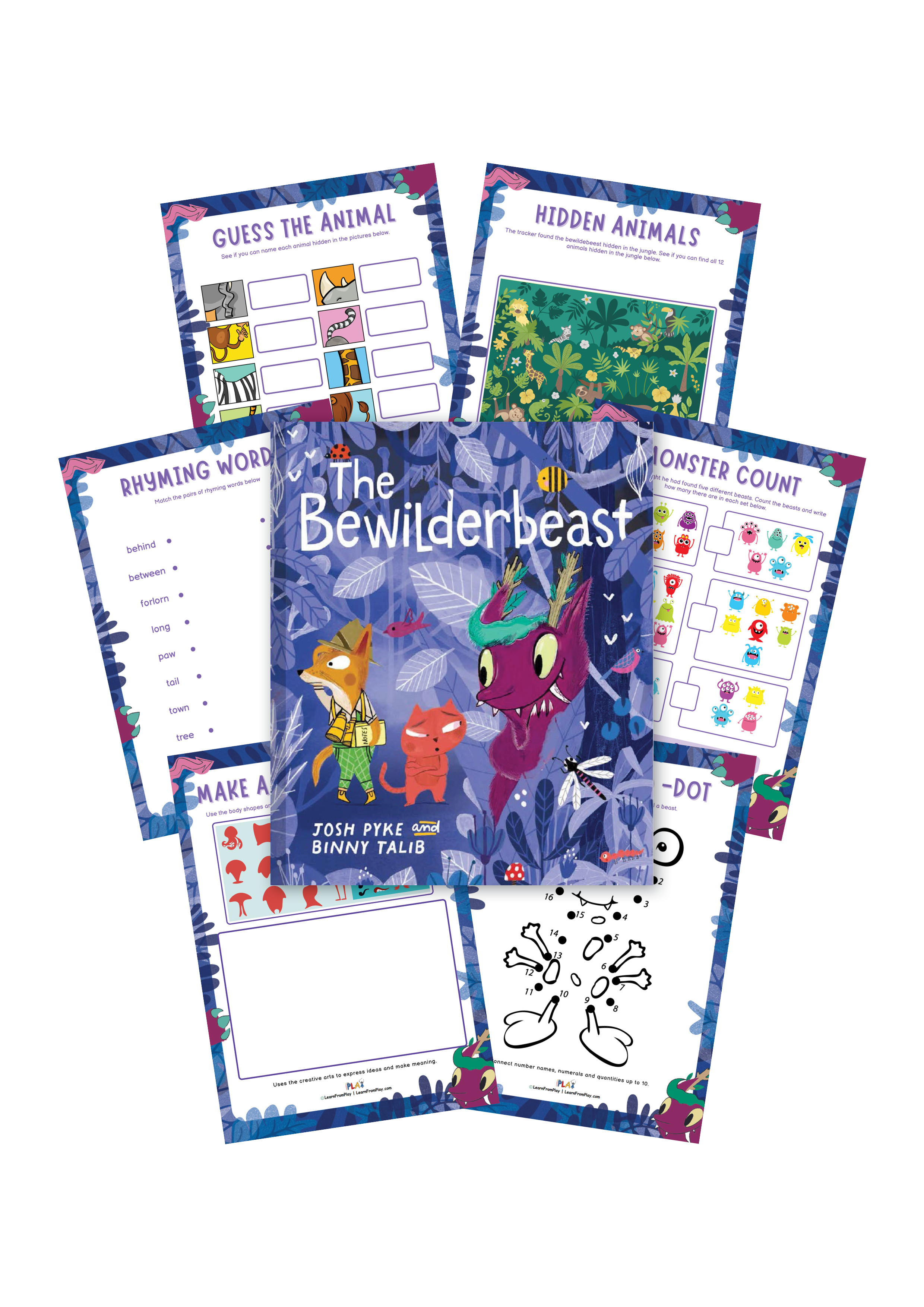The Bewilderbeast Book Activities | Learn From Play 2025