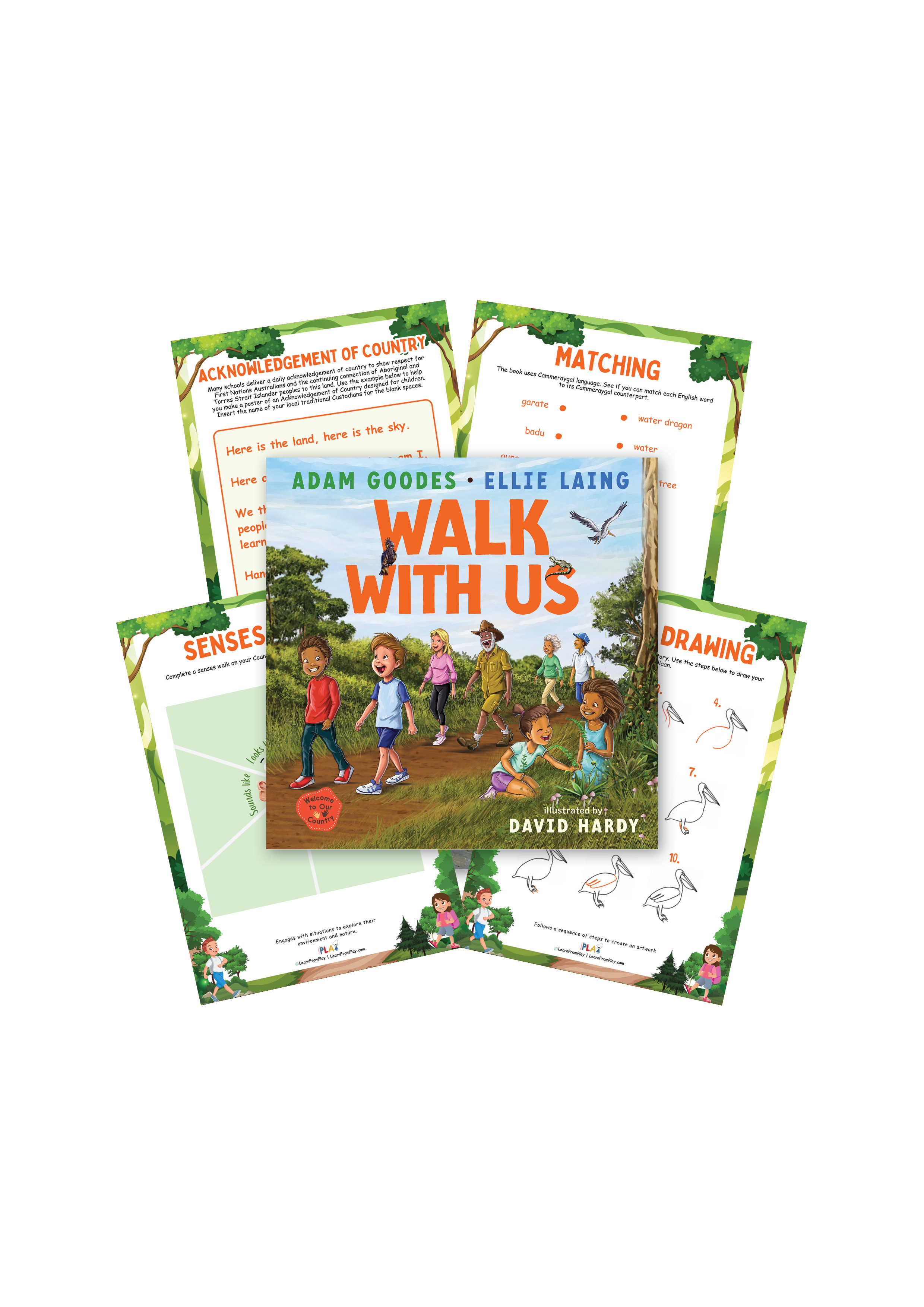 Walk With Us Book Activties | Learn From Play 2026