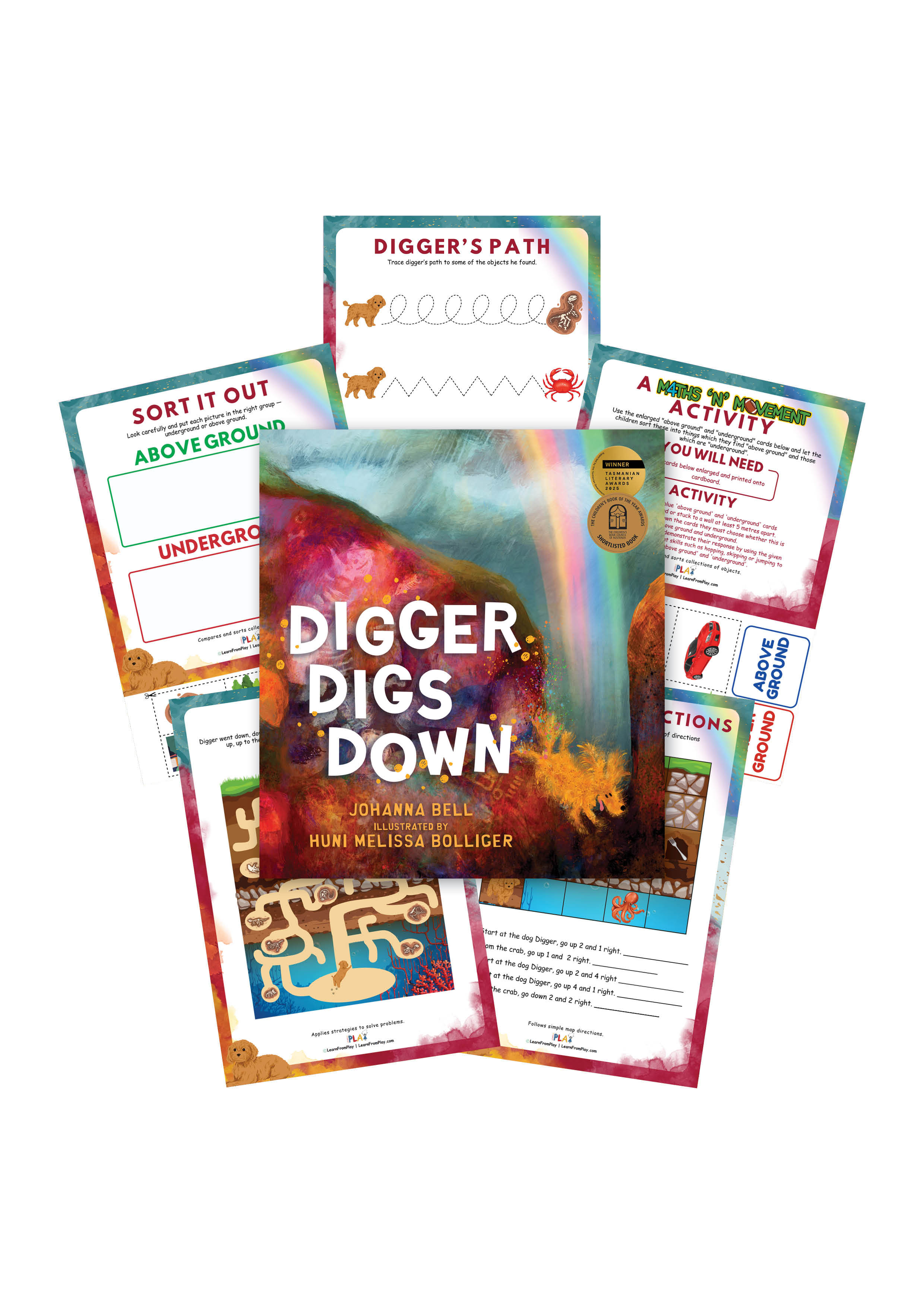 Digger Digs Down Book Activities | Learn From Play 2025