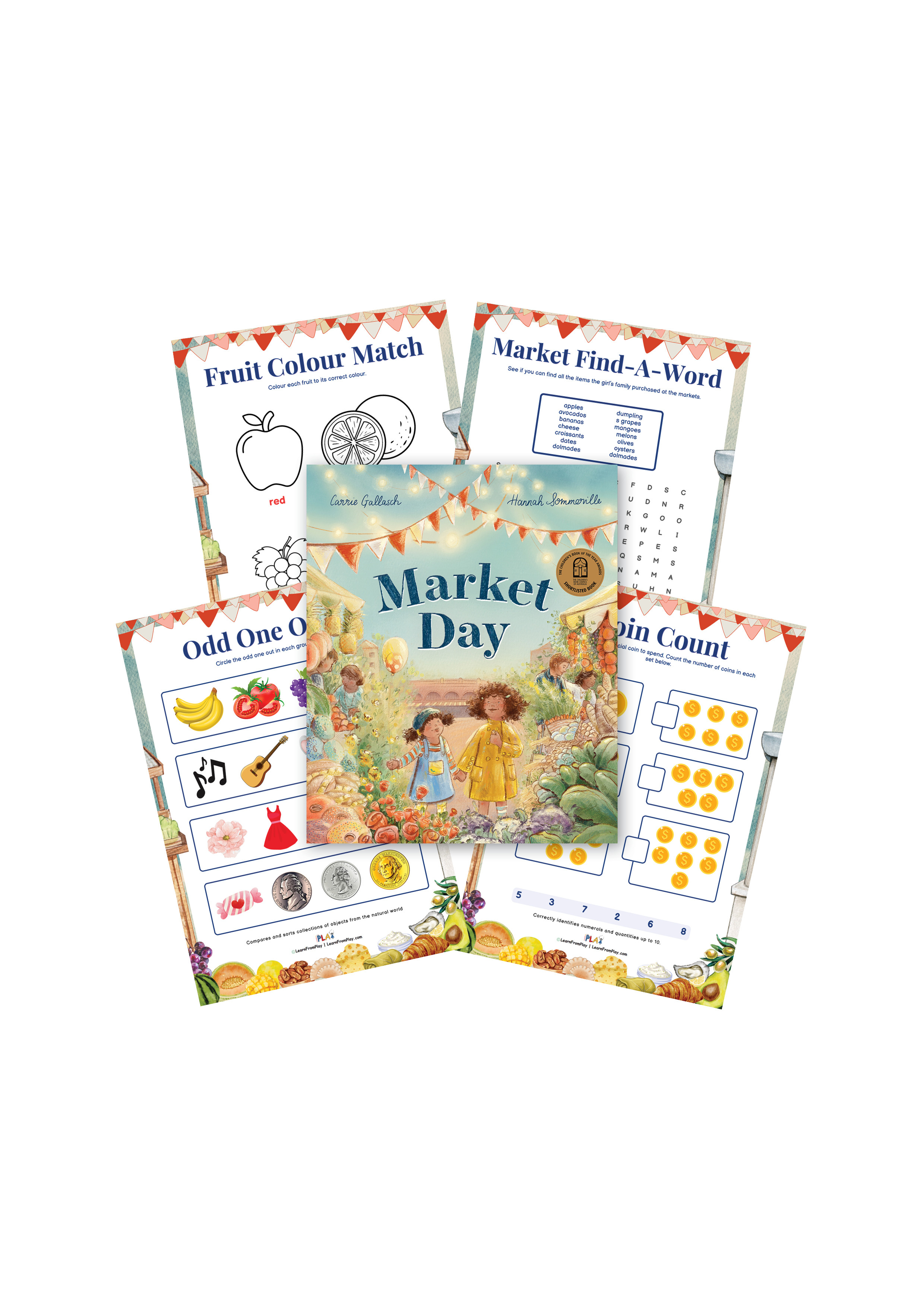 Market Day Book Activities | Learn From Play 2025