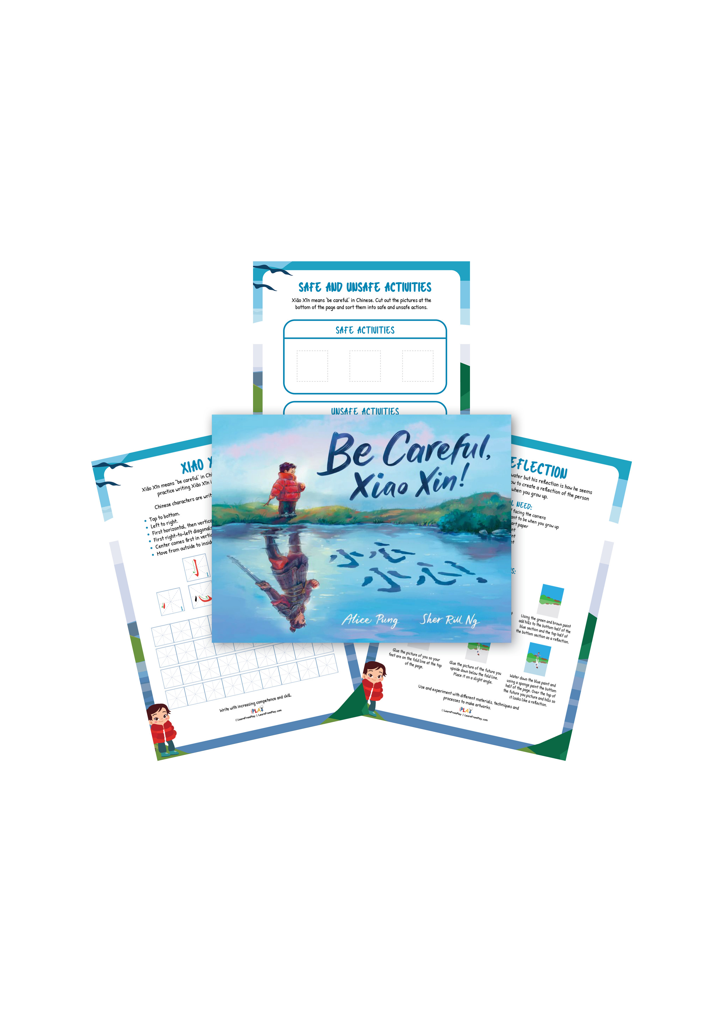 Be Careful, Xiao Xin! Book Activities | Learn From Play 2025