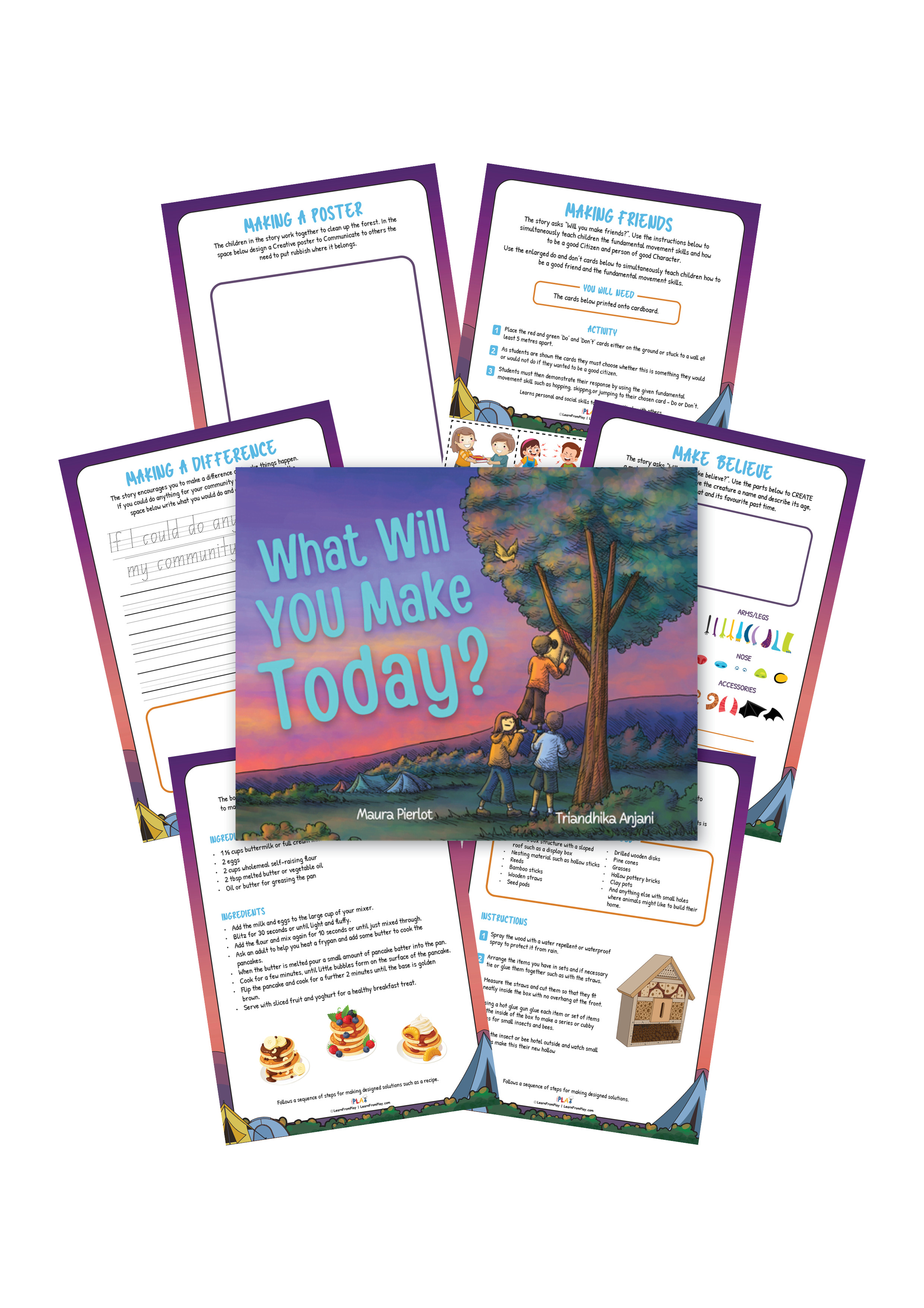 What Will You Make Today? Book Activities | Learn From Play 2026