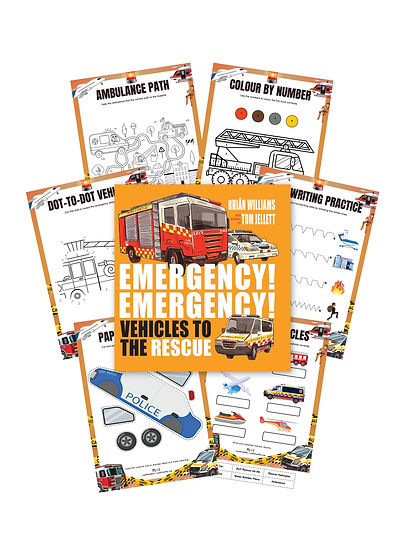 Emergency! Emergency! Vehicles to the Rescue Book Activities