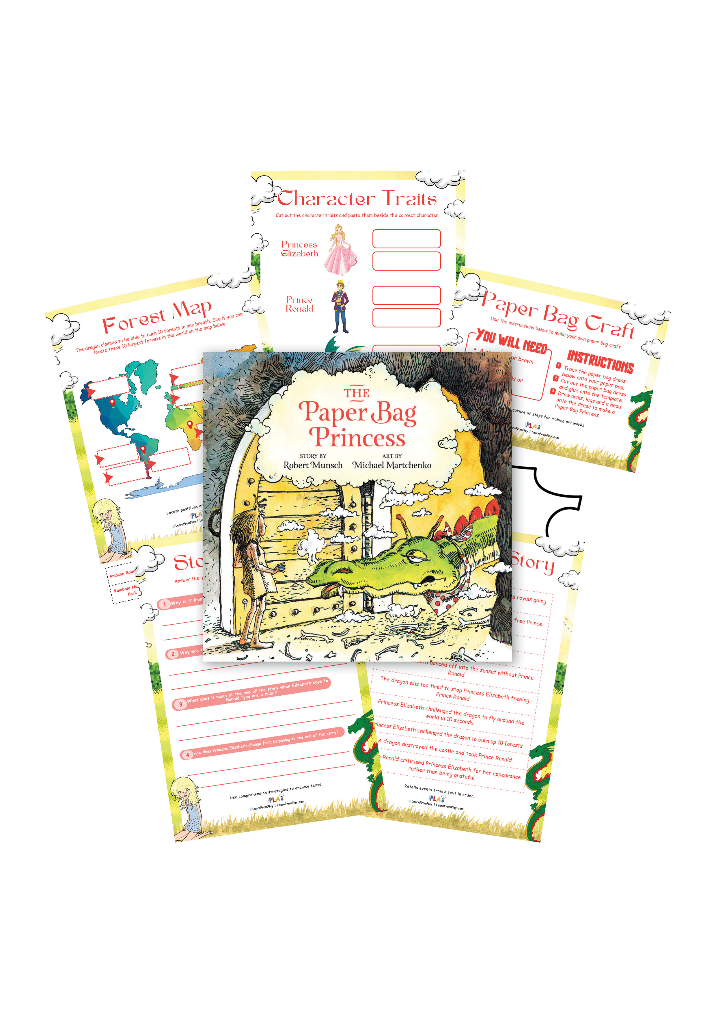 The Paper Bag Princess Book Activities | Learn From Play 2025