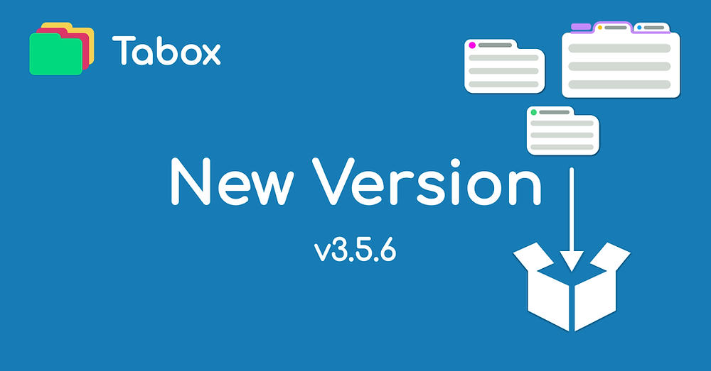 Tabox v3.5.6 is out
