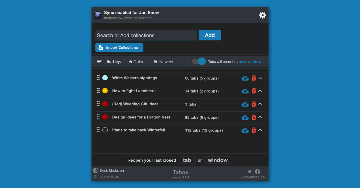 GitHub - gilgold/tabox: Tabox is a browser extension for Chrome and ...