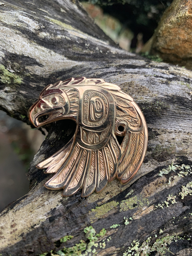 Linited Edition Eagle Pendant Northwest Coast Jewelry | Bill Helin Creative