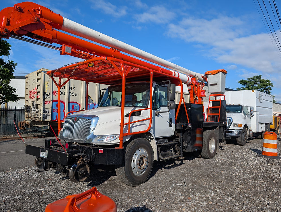 Cricket Enterprises - High Rail, Hirail, hy-rail, hi-rail, Rail trucks