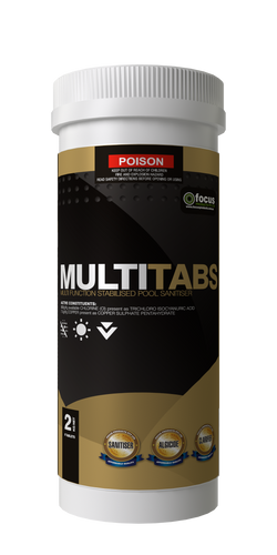 2kg Focus Multi Tabs | The Pool Shop Group