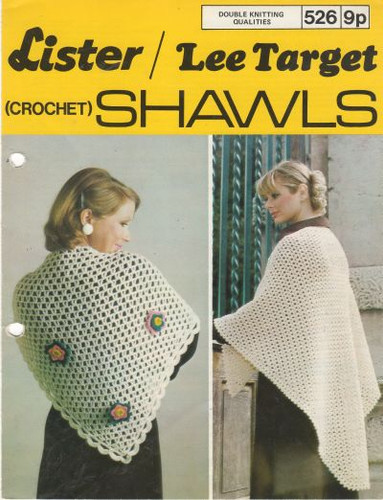 Lister 526 ladies shawls vintage crochet pattern PDF Download | website