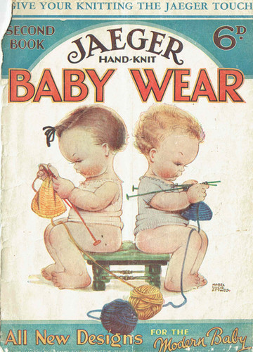 Jaeger baby wear second book vintage knitting pattern | website