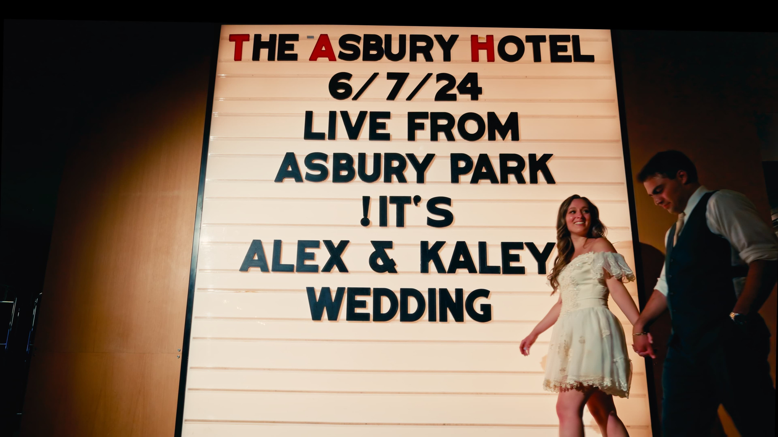 Alex & Kaley's Disco-Inspired Wedding at The Asbury Hotel in Asbury ...