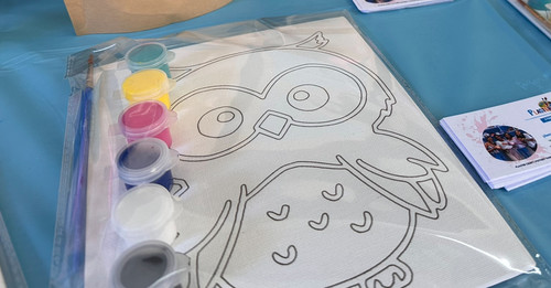 Canvas Paint Kit | Plaster Scene