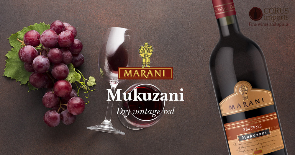 Georgian wine MUKUZANI by MARANI