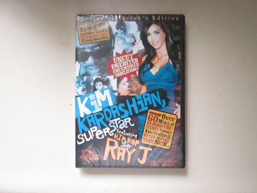Kim Kardashian Superstar 2 disc XXX dvd set new | Get Money Inc.