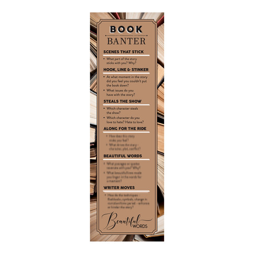 Books Book Banter Bookmark | Beautiful Words