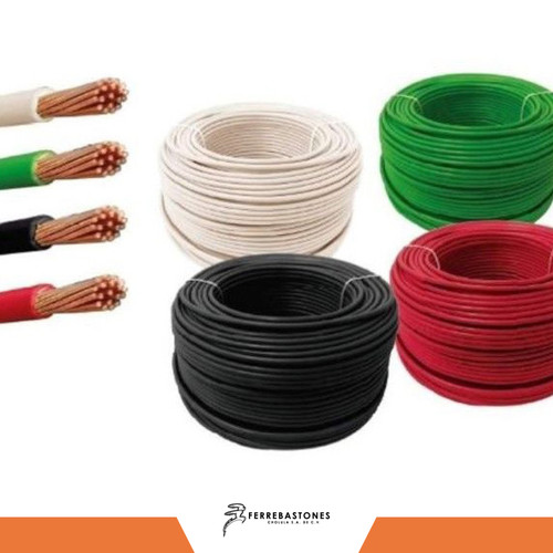 CABLE THW 90 V/COLORES #8 C/100MTS | FerrebastonesCholula